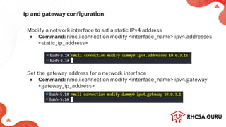 Manage Networking in RHEL - RHCSA (RH124).pdf