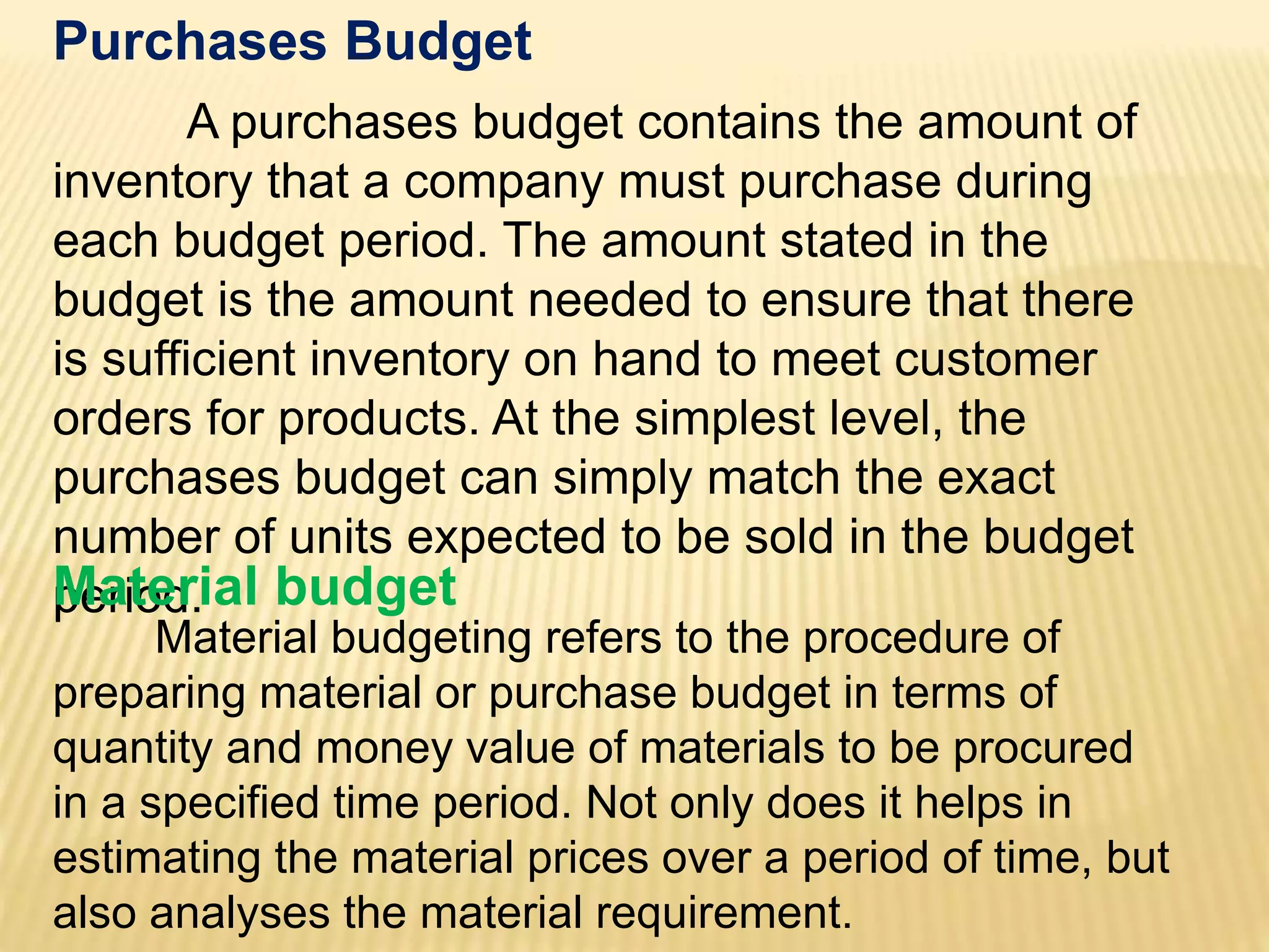 Budget and its type | PPTX
