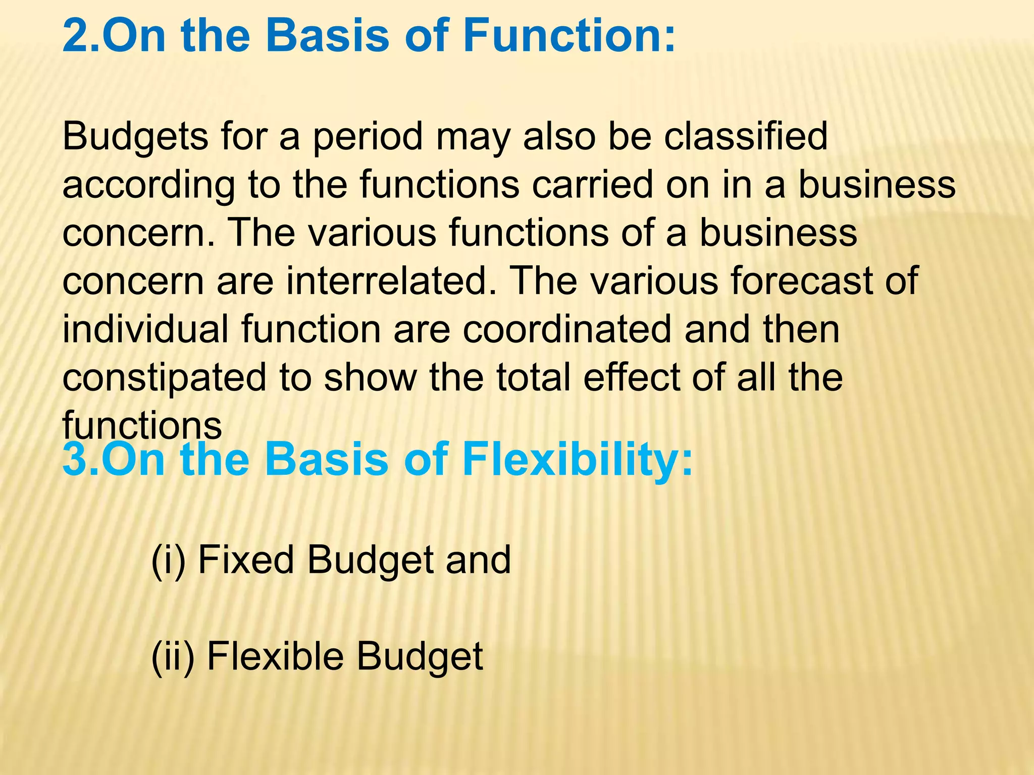 Budget and its type | PPTX