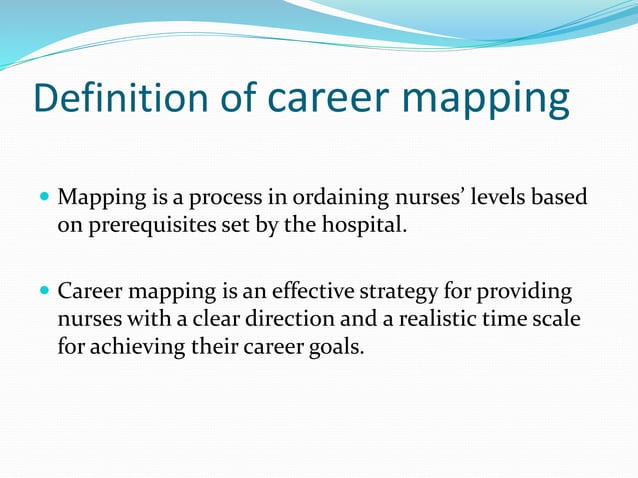 Manage nursing career | PPT