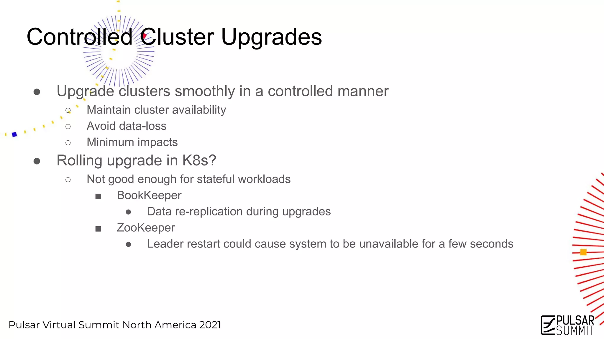 Manage Pulsar Cluster Lifecycles With Kubernetes Operators Pulsar Summit Na 2021 Ppt