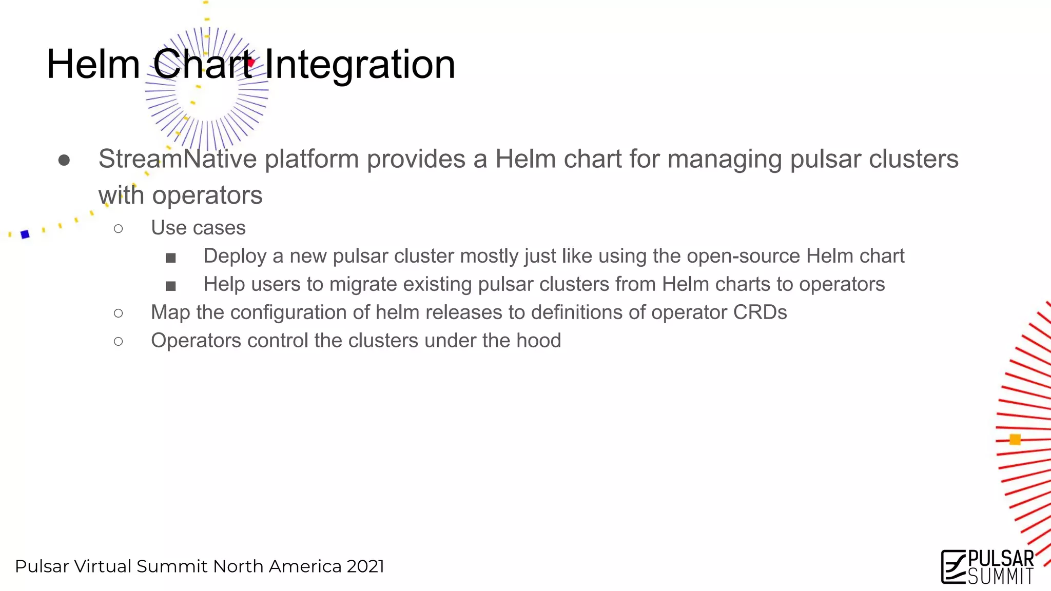 Manage Pulsar Cluster Lifecycles With Kubernetes Operators Pulsar Summit Na 2021 Ppt