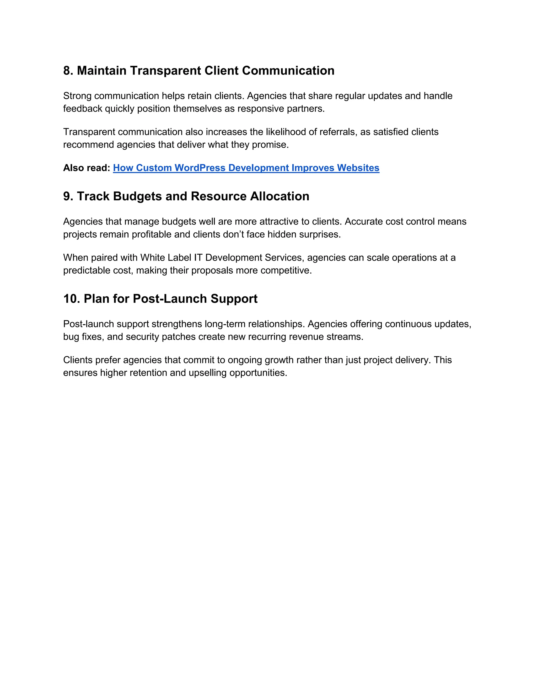 10 Smart Tips for PWA Project Management | PDF