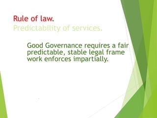 Good Governance and qualities of a good employee PPT from Jmes joseph ...