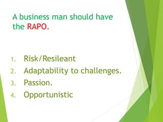Qualities of a Sales man - Business training ppt series 2 from James ...