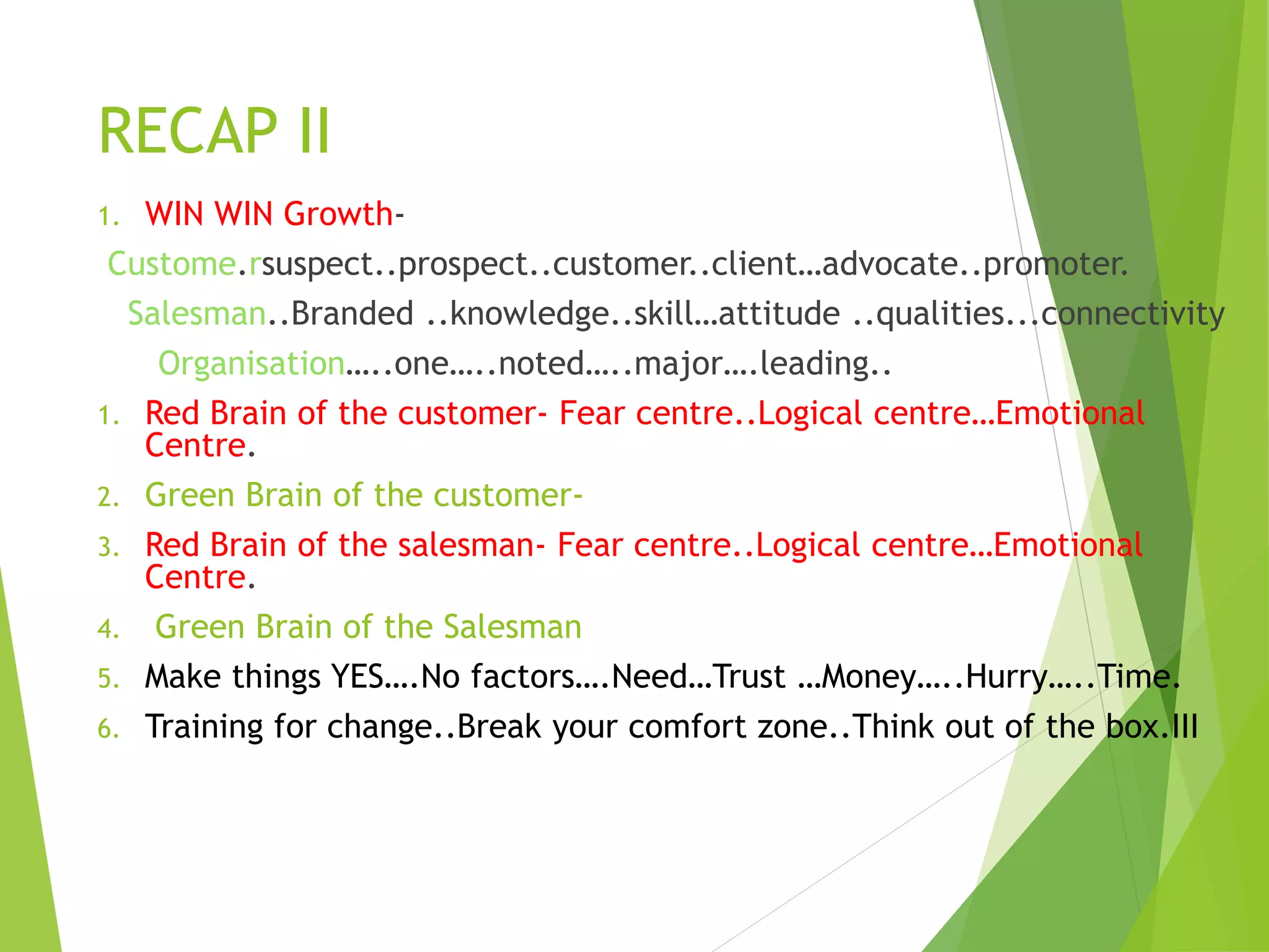 Qualities of a Sales man - Business training ppt series 3 from James ...