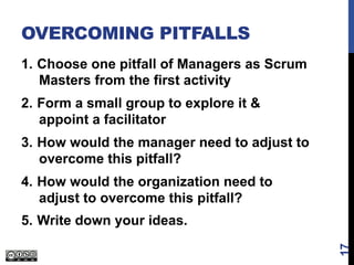 Manager as scrum master | PPT