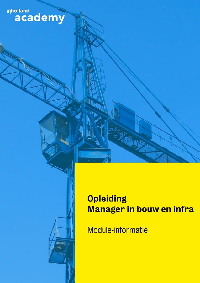 Manager Bouw En Infra | PDF