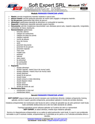 Manager Financiar ePARC | PDF