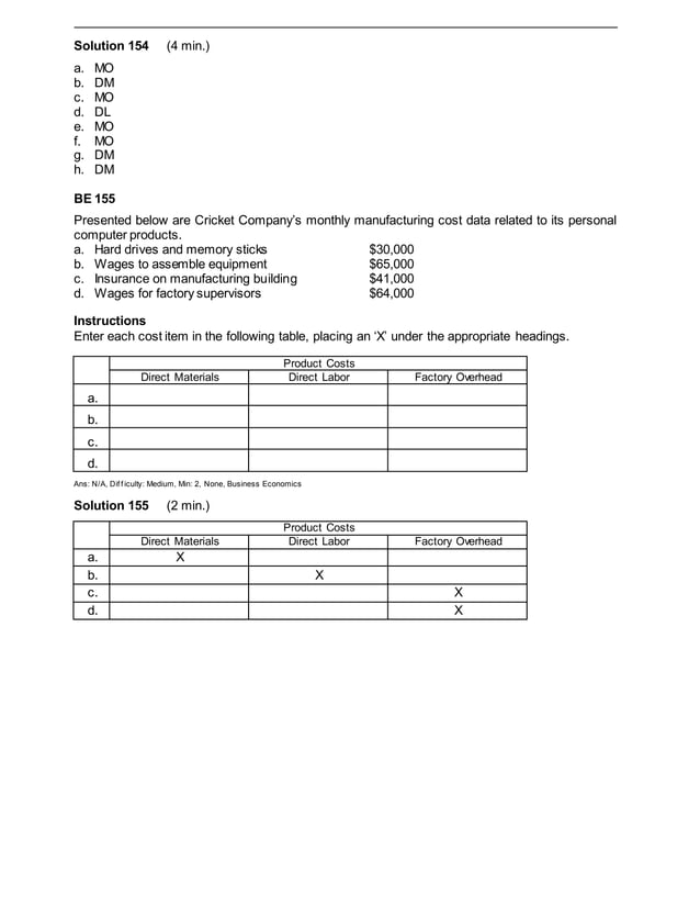 Managerial accounting-Test Bank for Students | DOCX