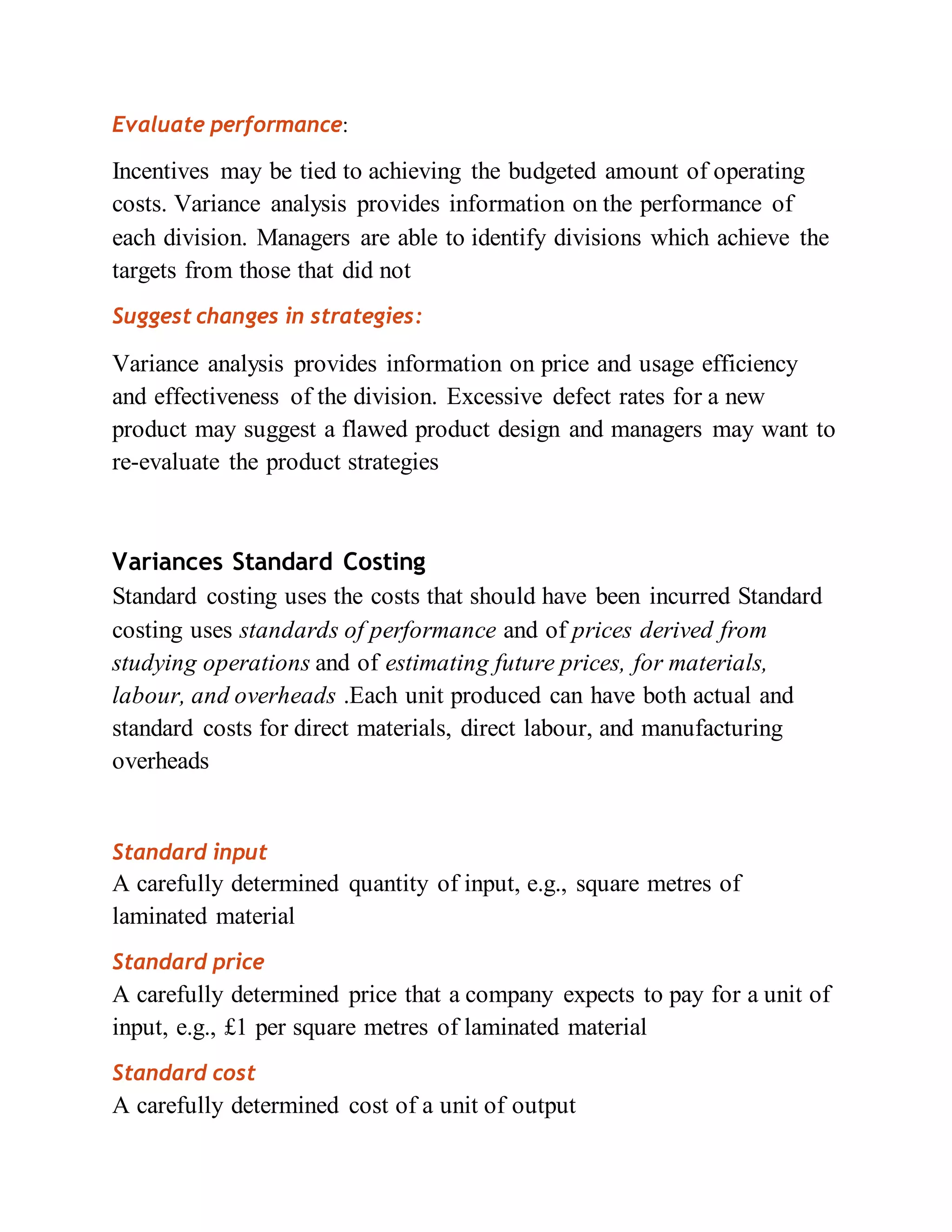 Managerial Accounting Report | DOCX