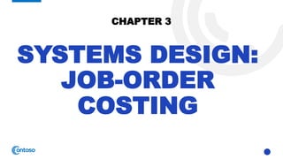| Managerial Accounting | Chapter 3 | Systems Design: Job-Order Costing ...