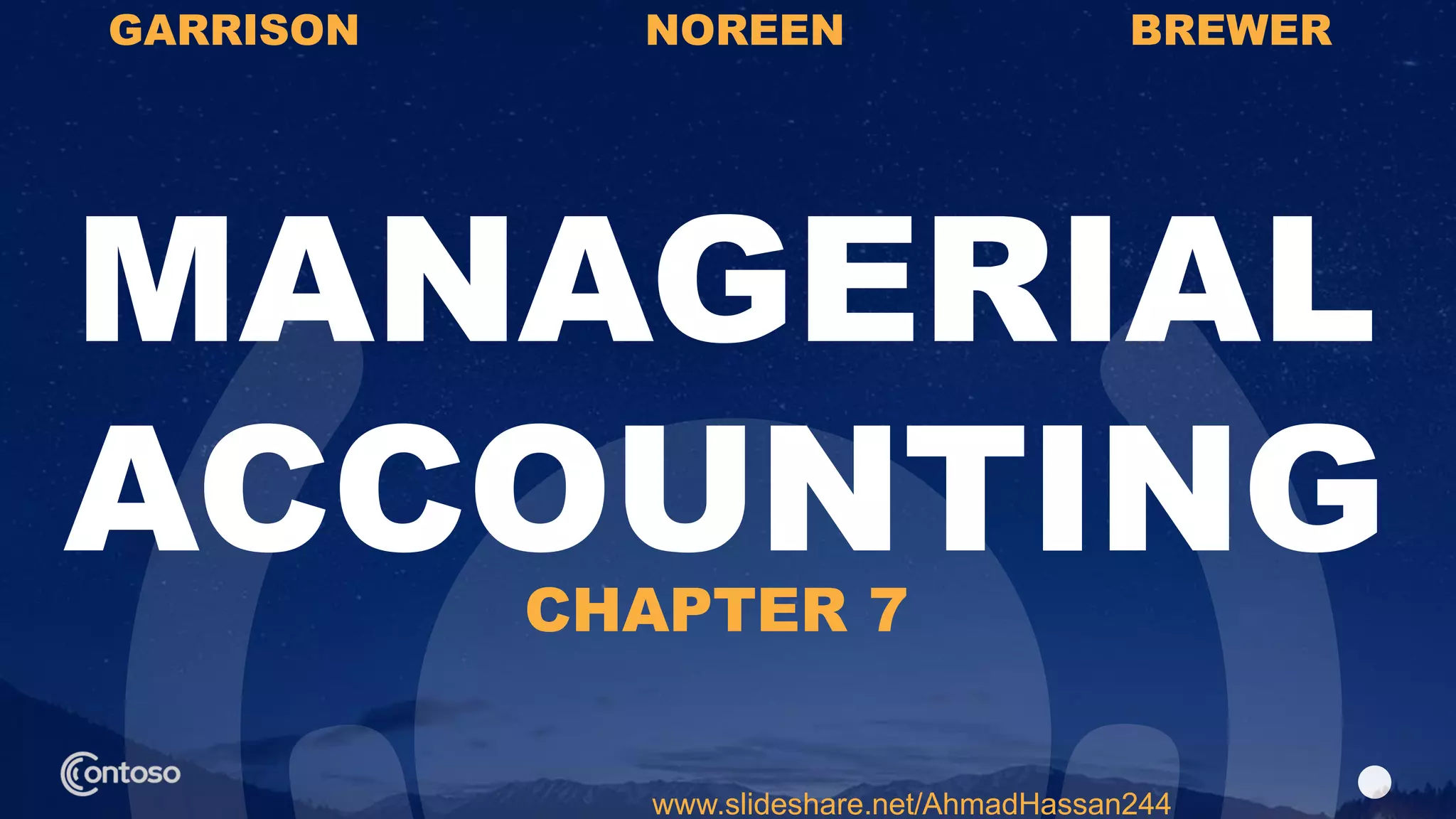 | Managerial Accounting | Chapter 7 | Systems Design: Activity-Based ... | Managerial Accounting | Chapter 7 | Systems Design: Activity-Based ...