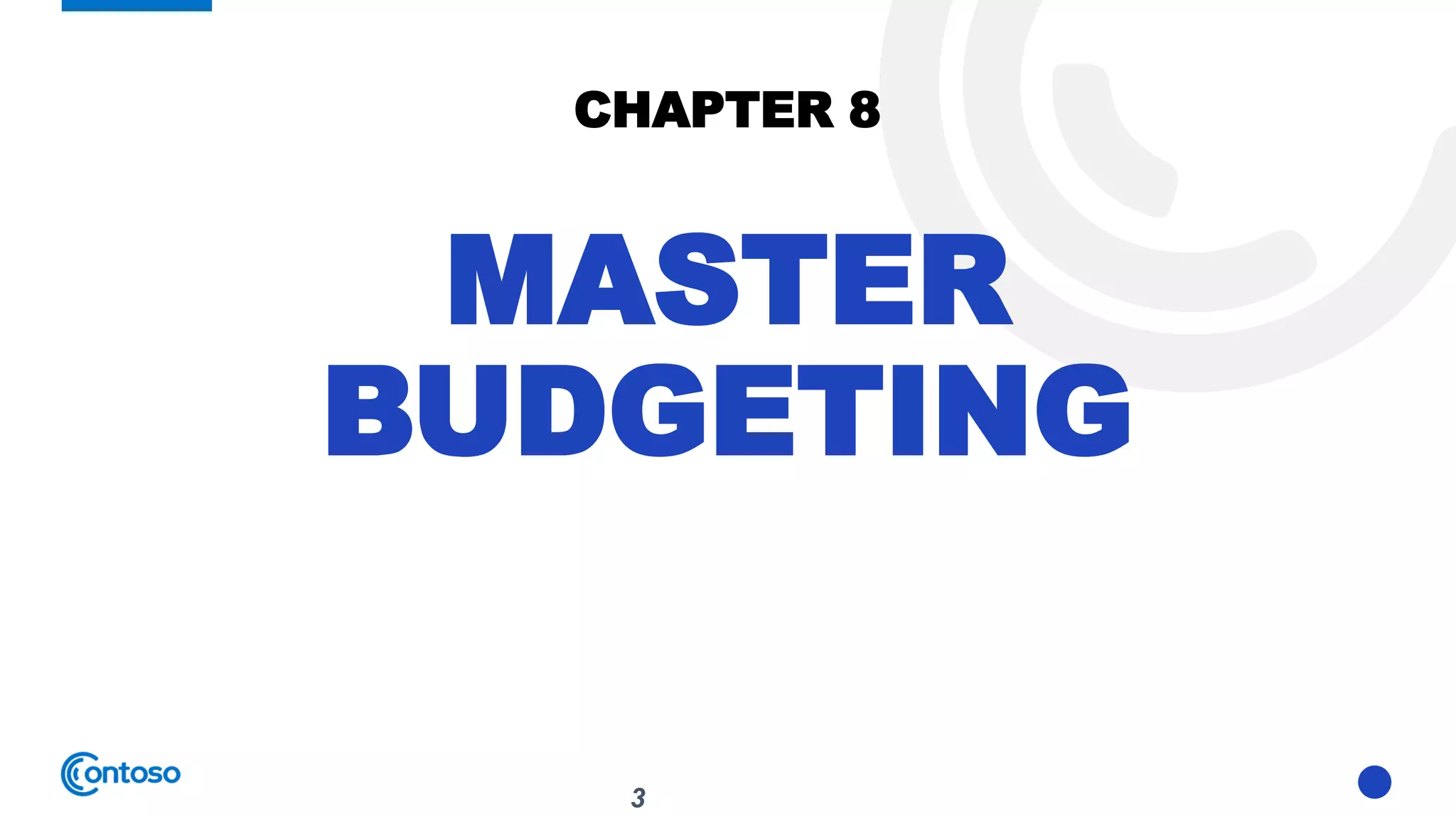 | Managerial Accounting | Chapter 8 | Master Budgeting | Introduction to Managerial Accounting ...