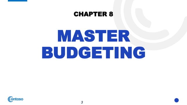 | Managerial Accounting | Chapter 8 | Master Budgeting | Introduction to Managerial Accounting ...