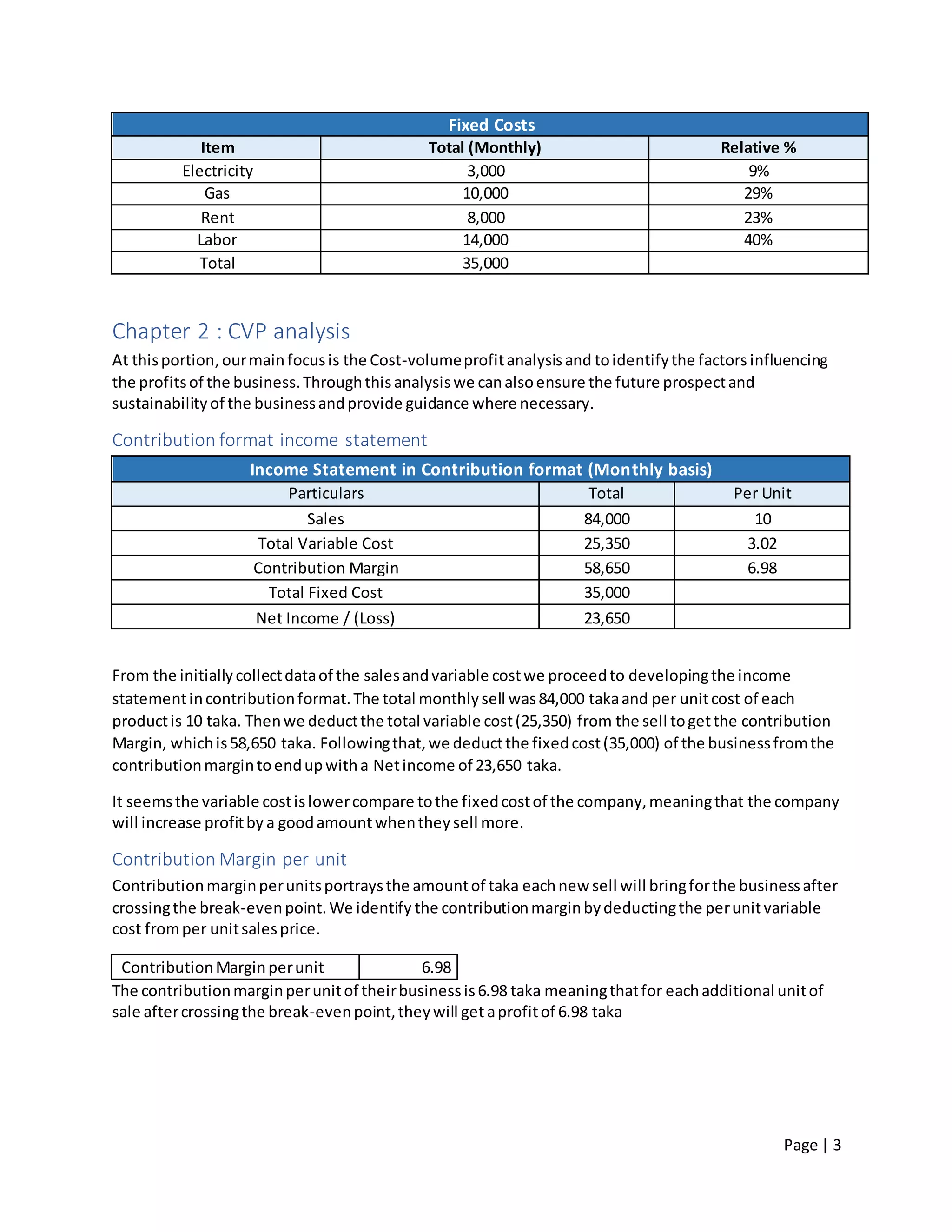 Managerial accounting assignment | PDF