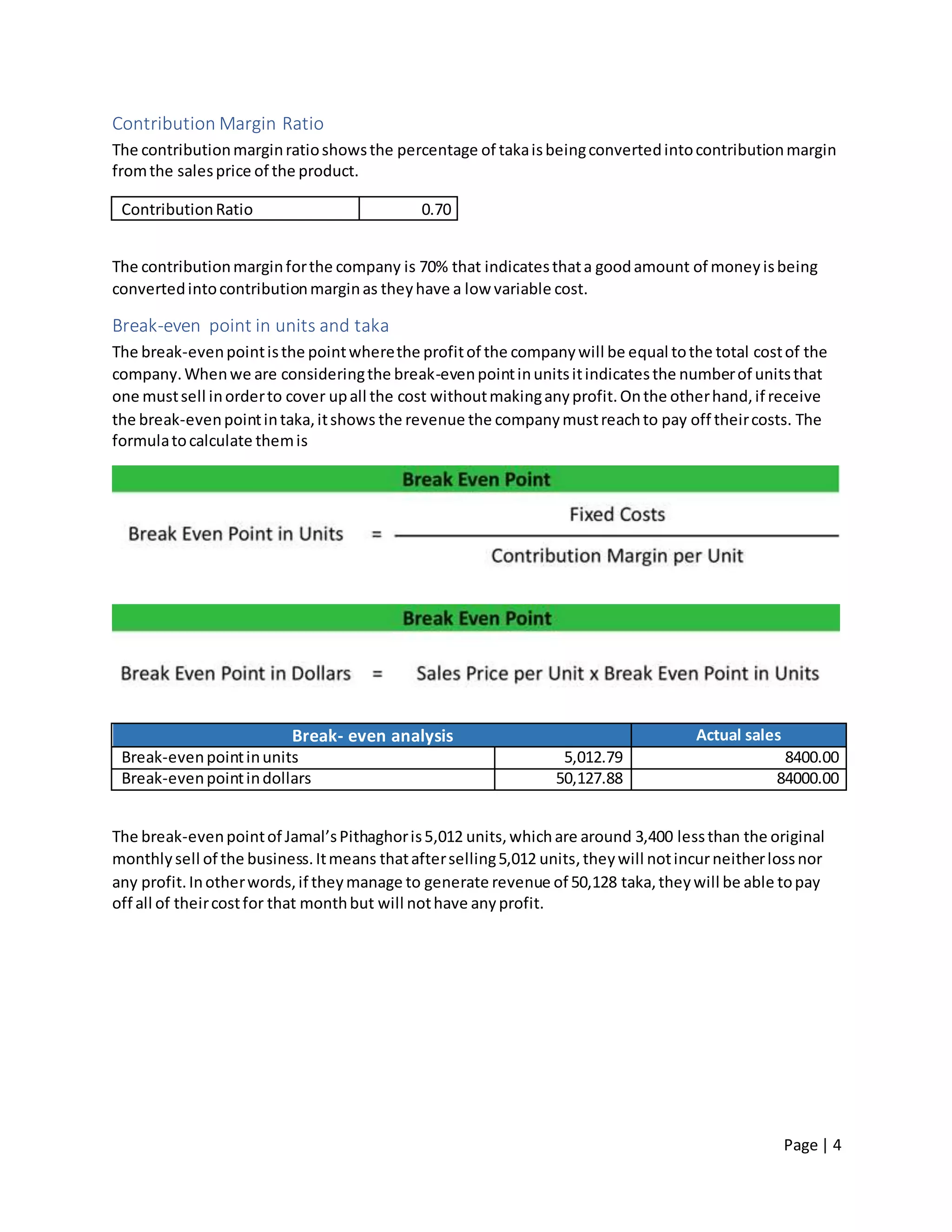 Managerial accounting assignment | PDF