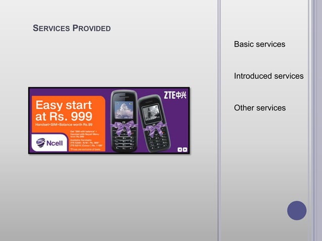 Ncell Company Profile - Presentation | PPTX