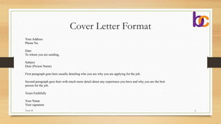 Cover Letter, Quotations, Tender & E-Tender | PPTX