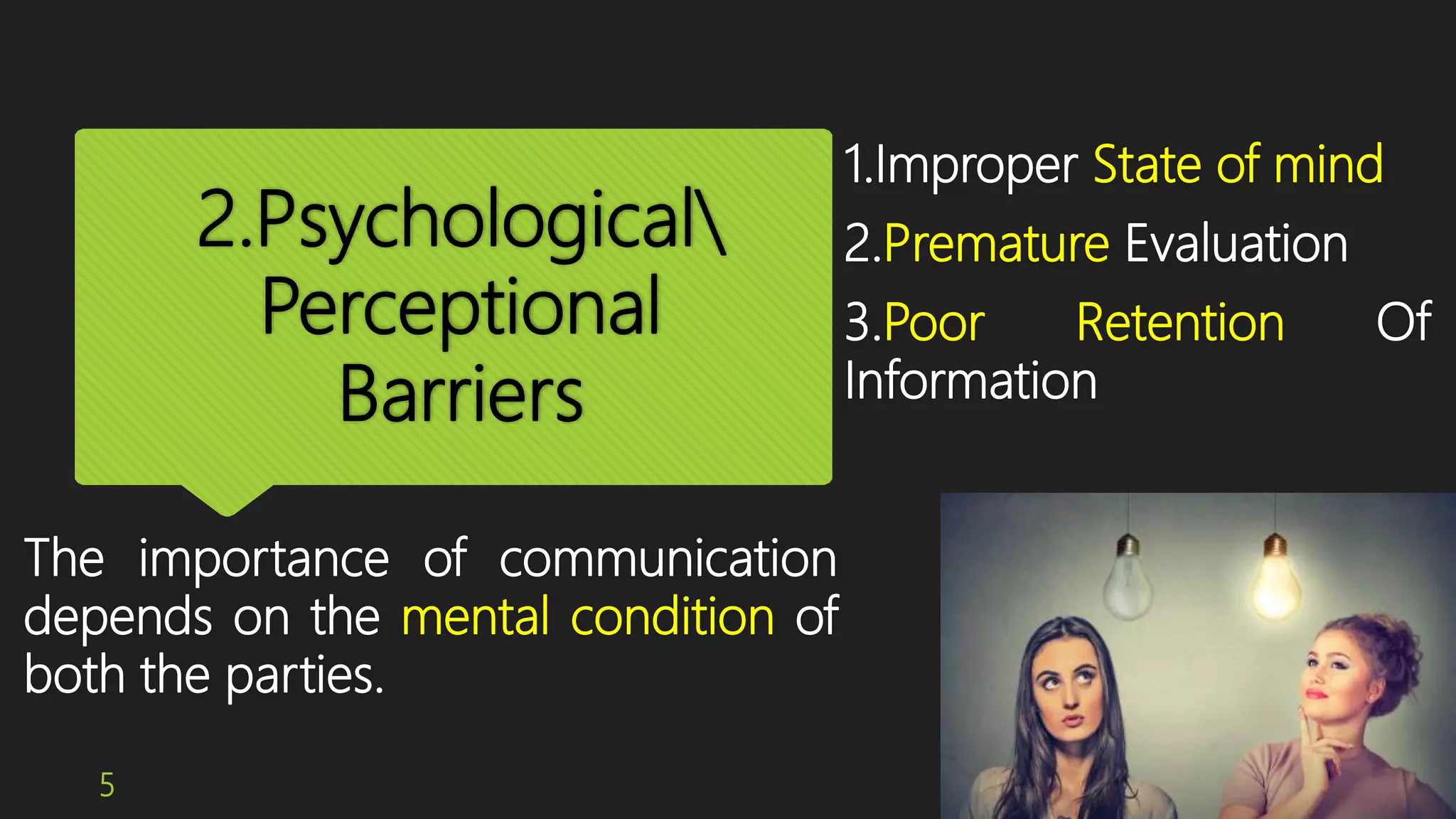 Managerial communication & soft skills- Barriers to communication | PPTX