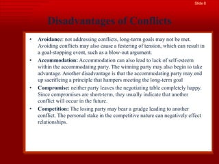 Managerial conflict | PPTX