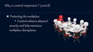 Managerial control | PPTX