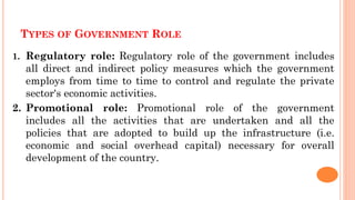 Role of Government in Market | PDF