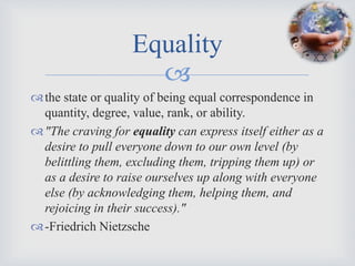 equality | PPT