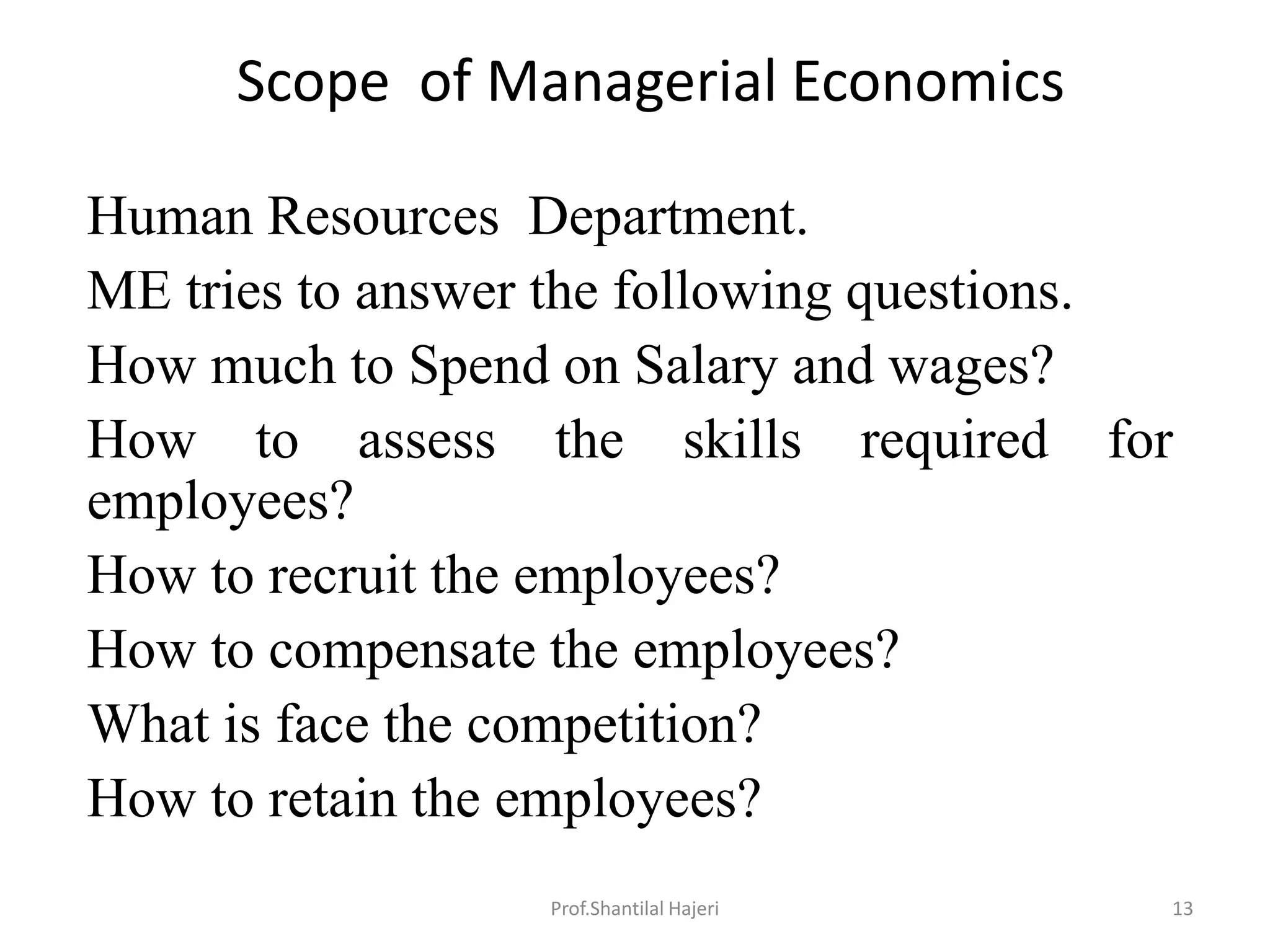 Managerial economics | PPTX