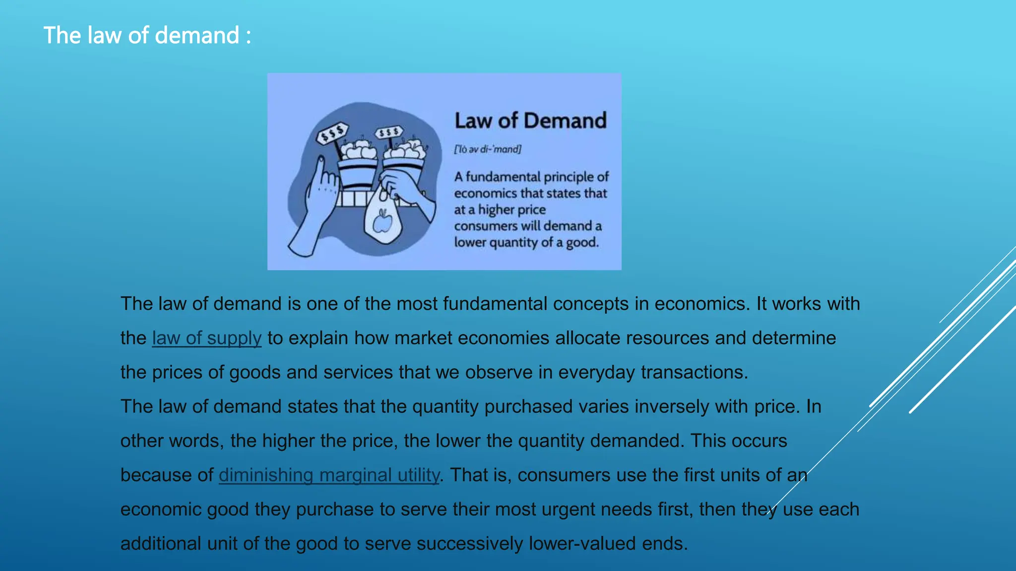 Managerial Economics - Demand and Consumer Analysis.pptx | Commodities ...