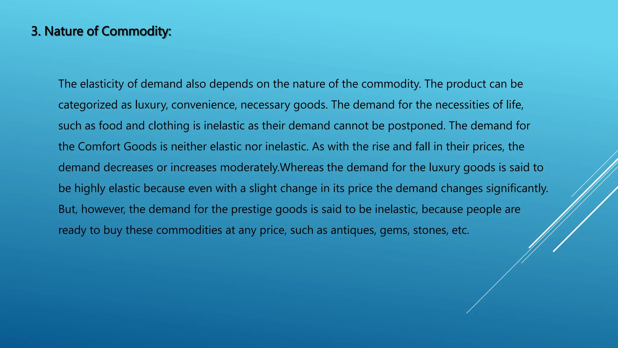 Managerial Economics - Demand and Consumer Analysis.pptx | Commodities ...