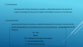 Managerial Economics - Demand and Consumer Analysis.pptx | Commodities ...