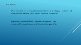 Managerial Economics - Demand and Consumer Analysis.pptx | Commodities ...