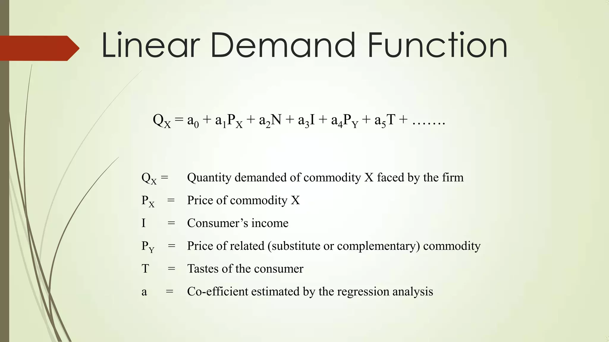 Managerial economics -demand theory | PPTX