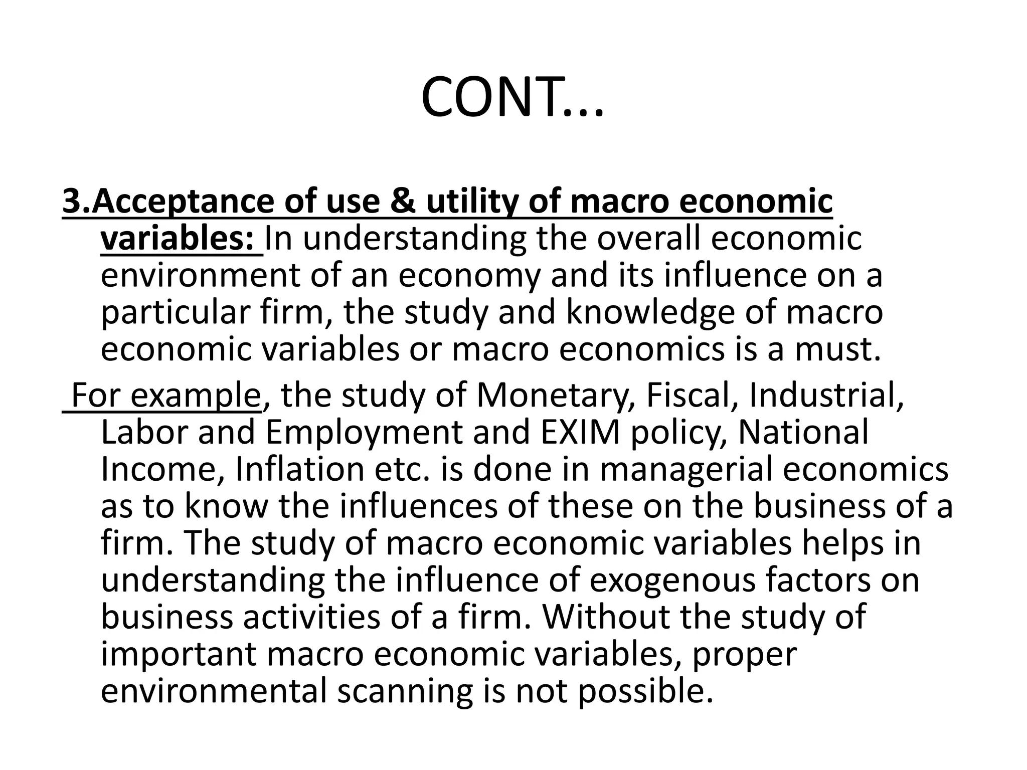Managerial Economics- Introduction,Characteristics and Scope | PPTX