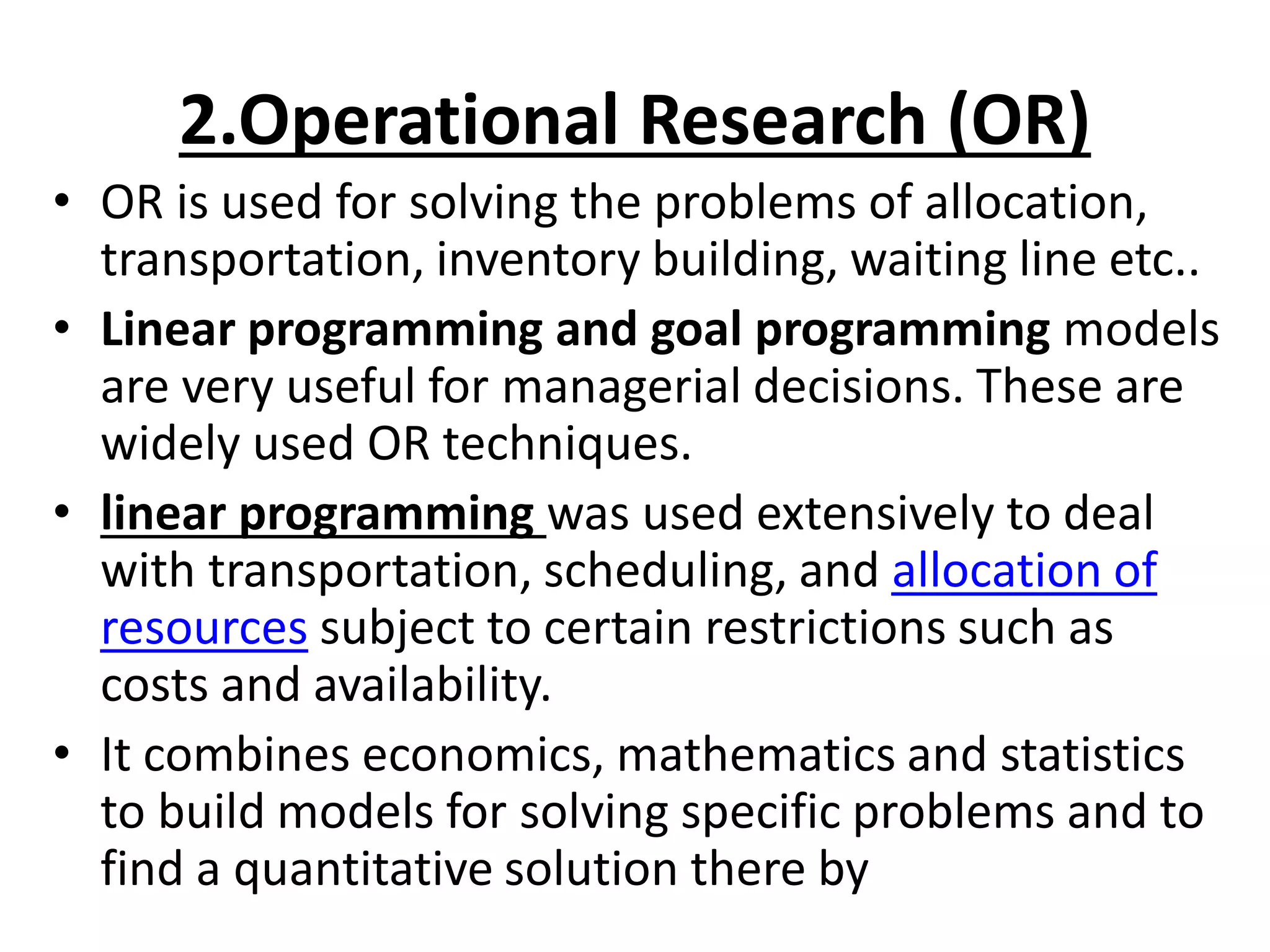 Relationship of Managerial Economics with other disciplines,Difference ...