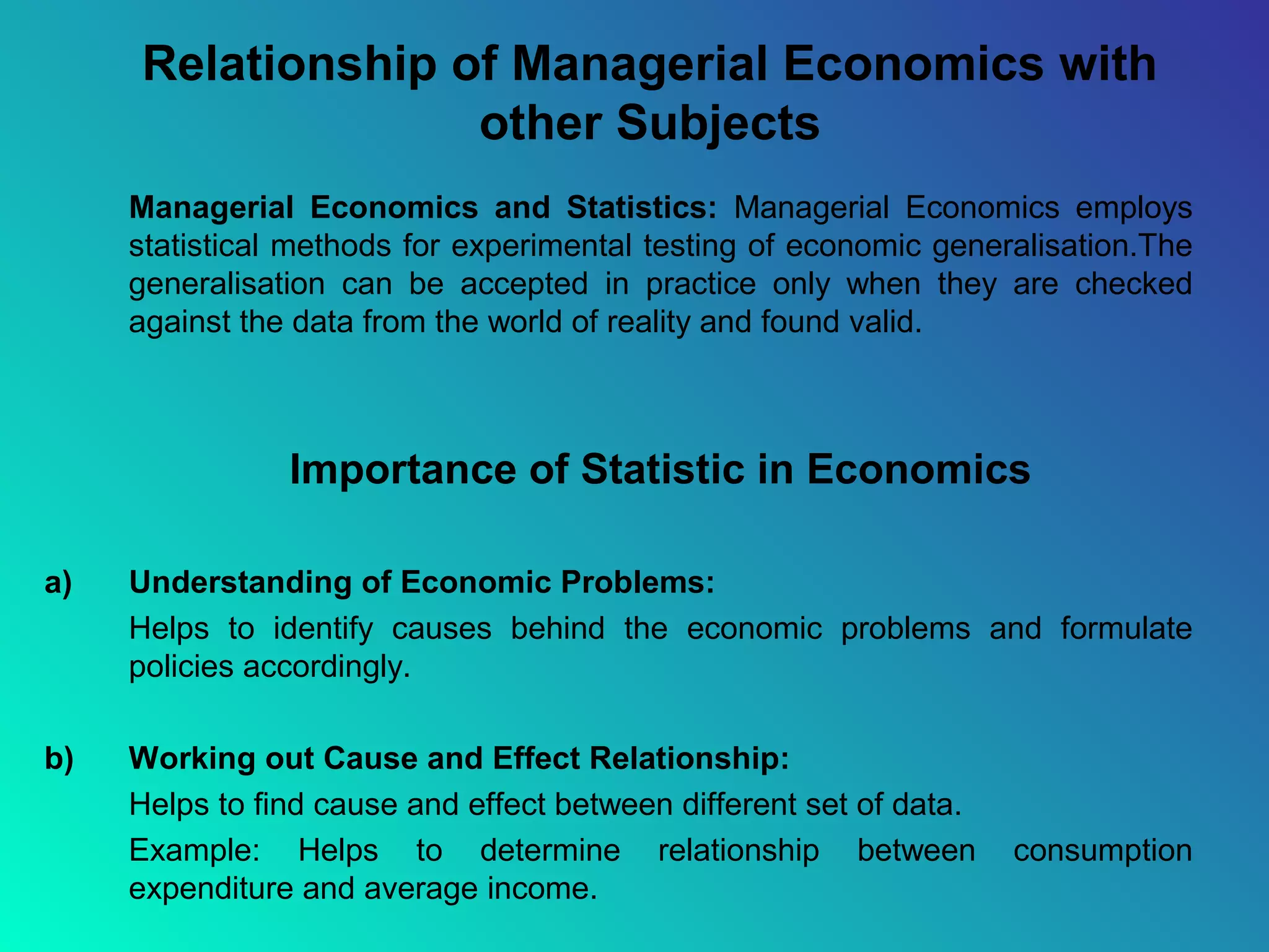 Managerial economics introduction | PPT