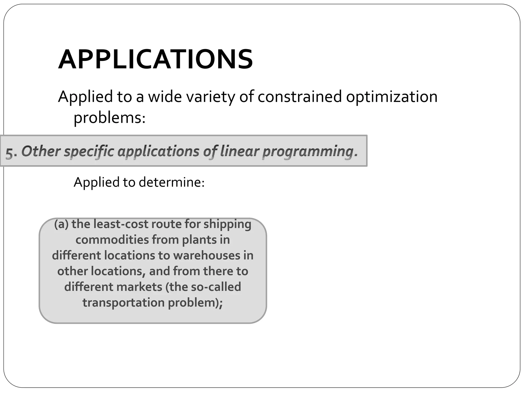 Managerial economics linearprogramming | PPTX