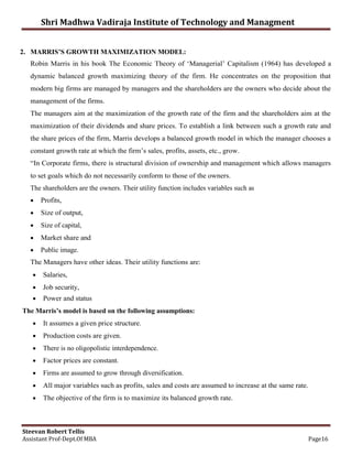 Managerial economics notes.pdf for mba students | PDF