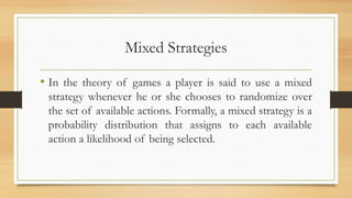 Game Theory | PPTX