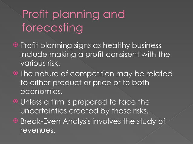 Managerial Economics UNIT-5 (2).pptx features of analysis | PPT