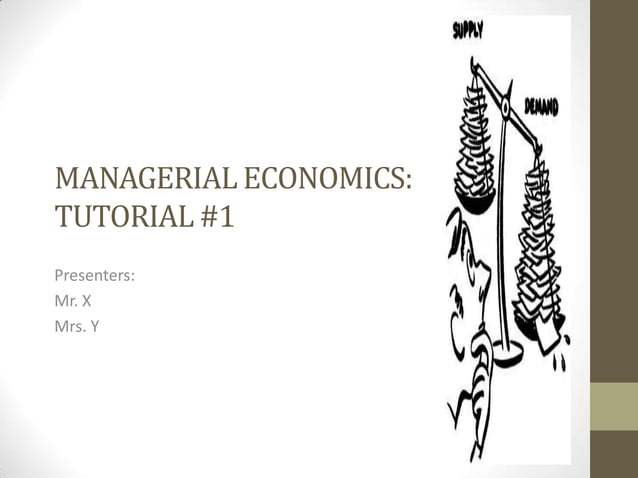 Managerial economy tutorial 1 | PPTX | Business Accounting & Finance ...