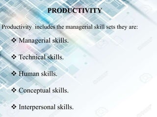 Managerial effectiveness, qualities of effective managers,decision ...