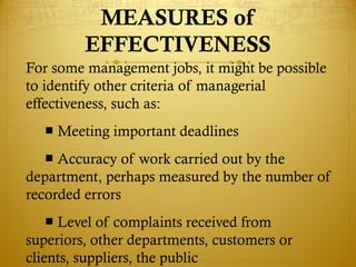 Managerial effectiveness (phan 4) | PPT