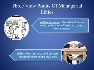 Managerial ethics (types of managerial ethics) | PPTX