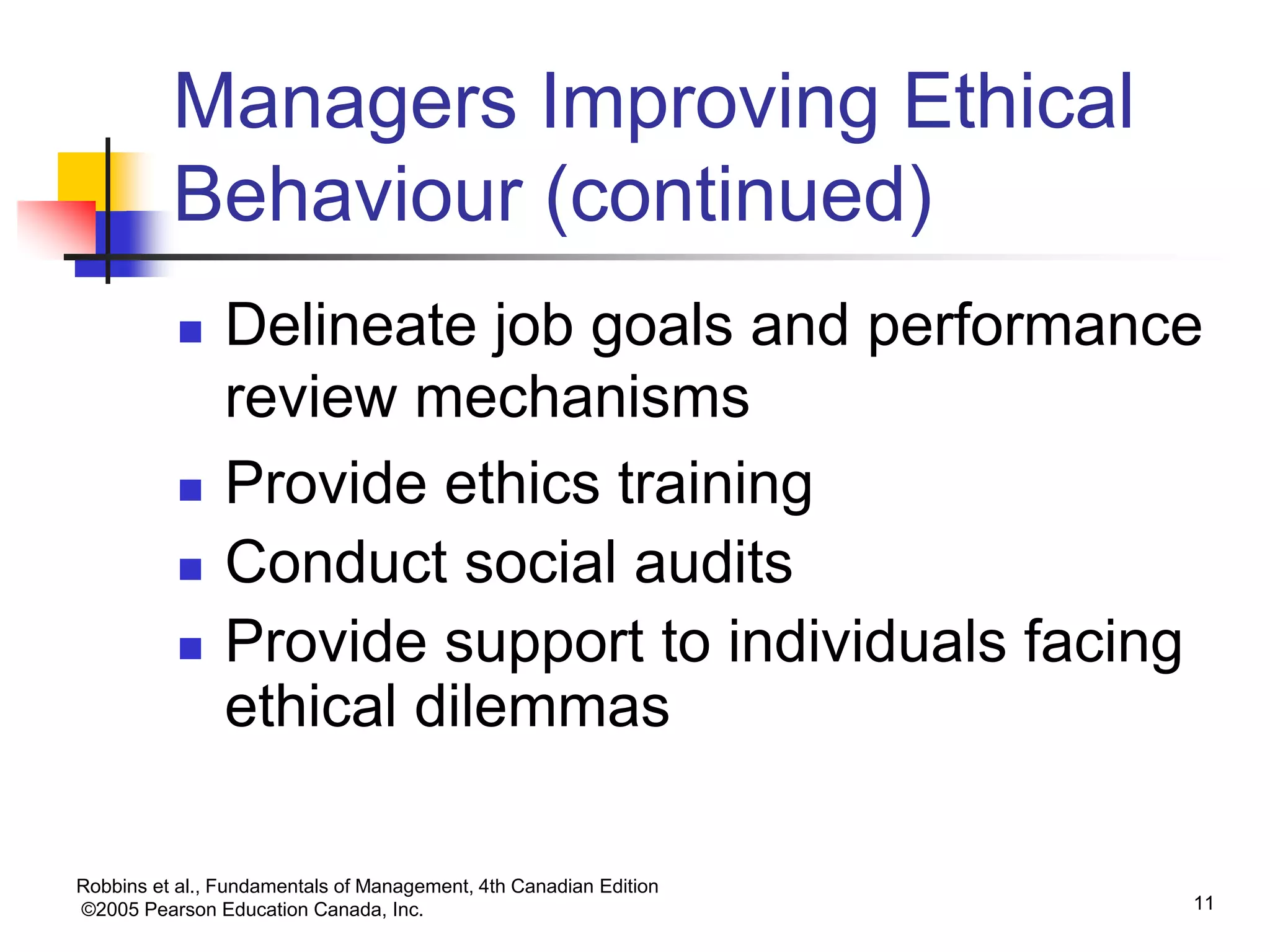 Managerial ethics | PPT
