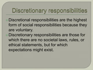 Managerial ethics and corporate social responsibility | PPTX | Business ...