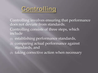 Managerial functions | PPTX