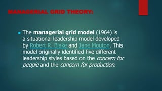 Managerial grid | PPT