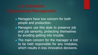 Managerial grid | PPT